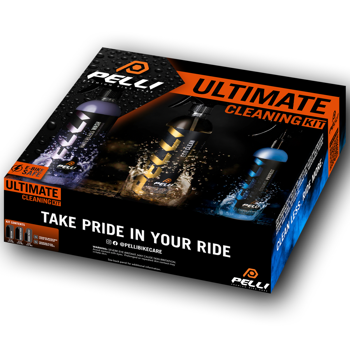 PELLI Bike Cleaning & Protection Kit – Pelli Bike Care