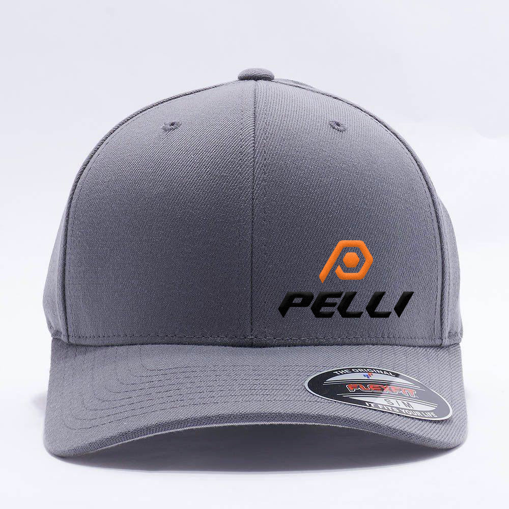 Pelli Flexfit Logo Hat - Stylish Comfort – Pelli Bike Care