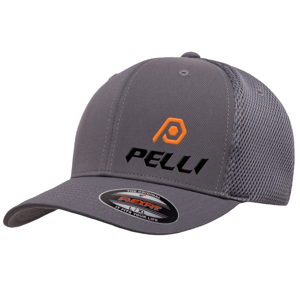 Pelli Flexfit Logo Hat - Stylish Comfort – Pelli Bike Care